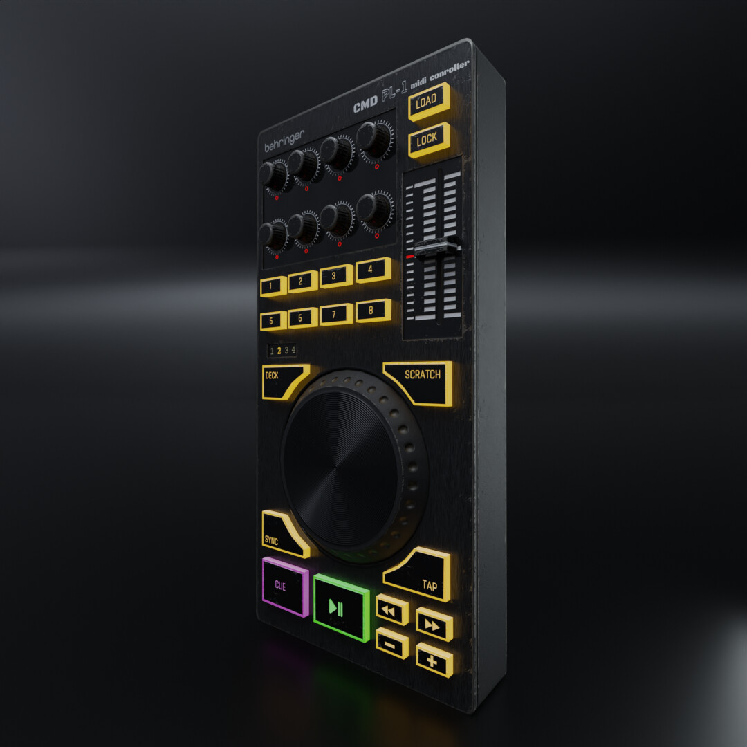 ArtStation - Behringer cmd pl-1 midi controller