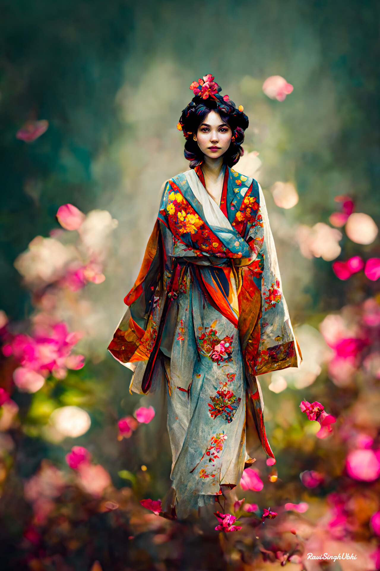 ArtStation - Kimono Girl