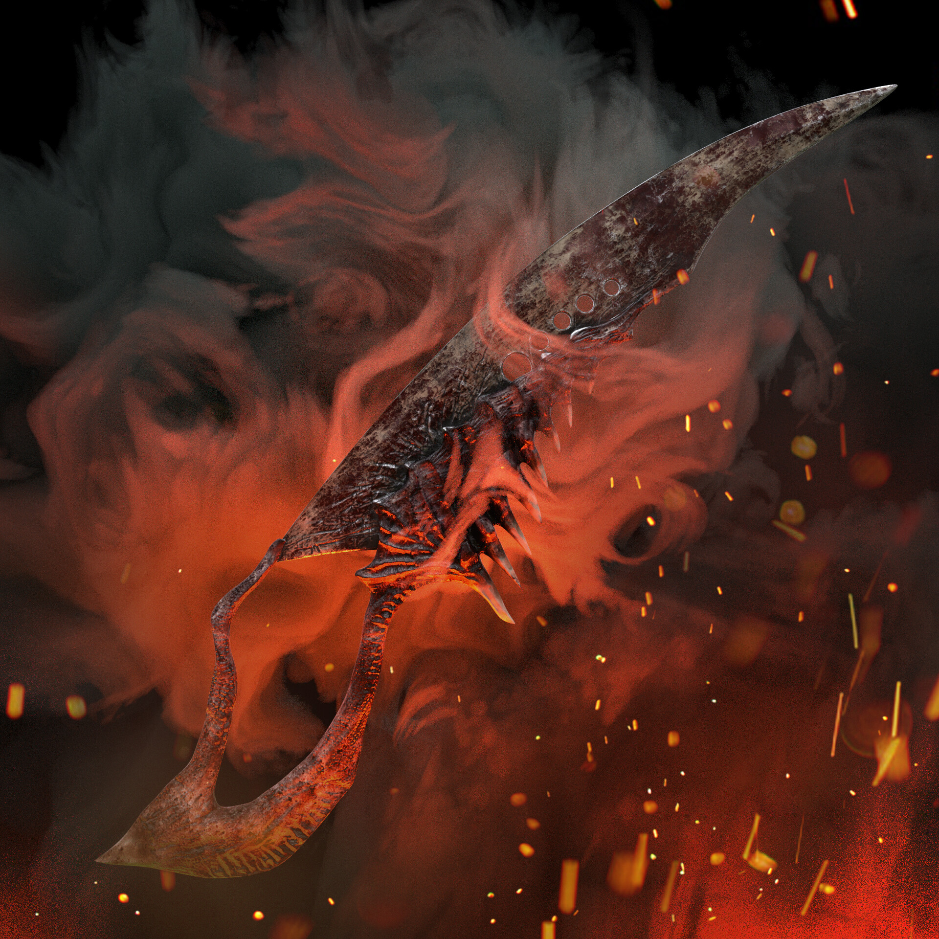 ArtStation - Demon Sword