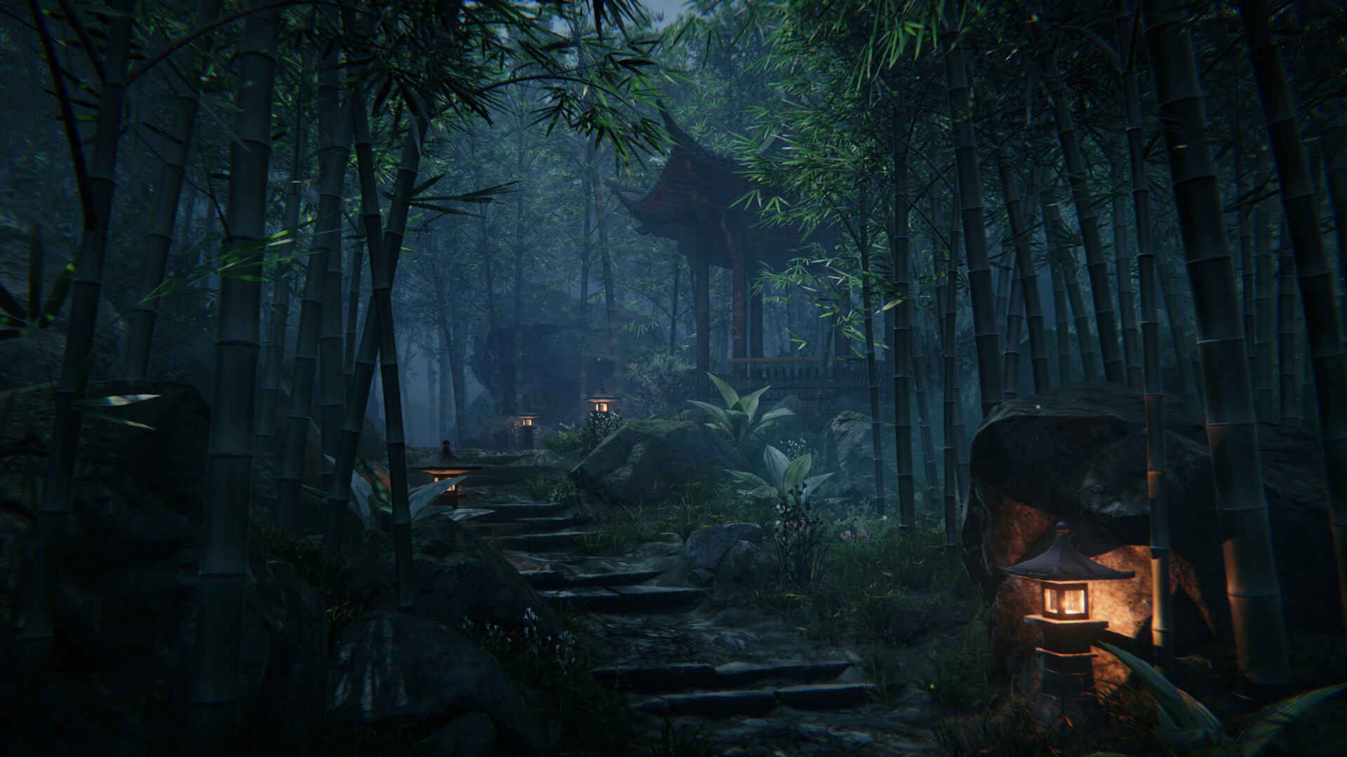 Matthew Shi - Bamboo Forest Pavilion