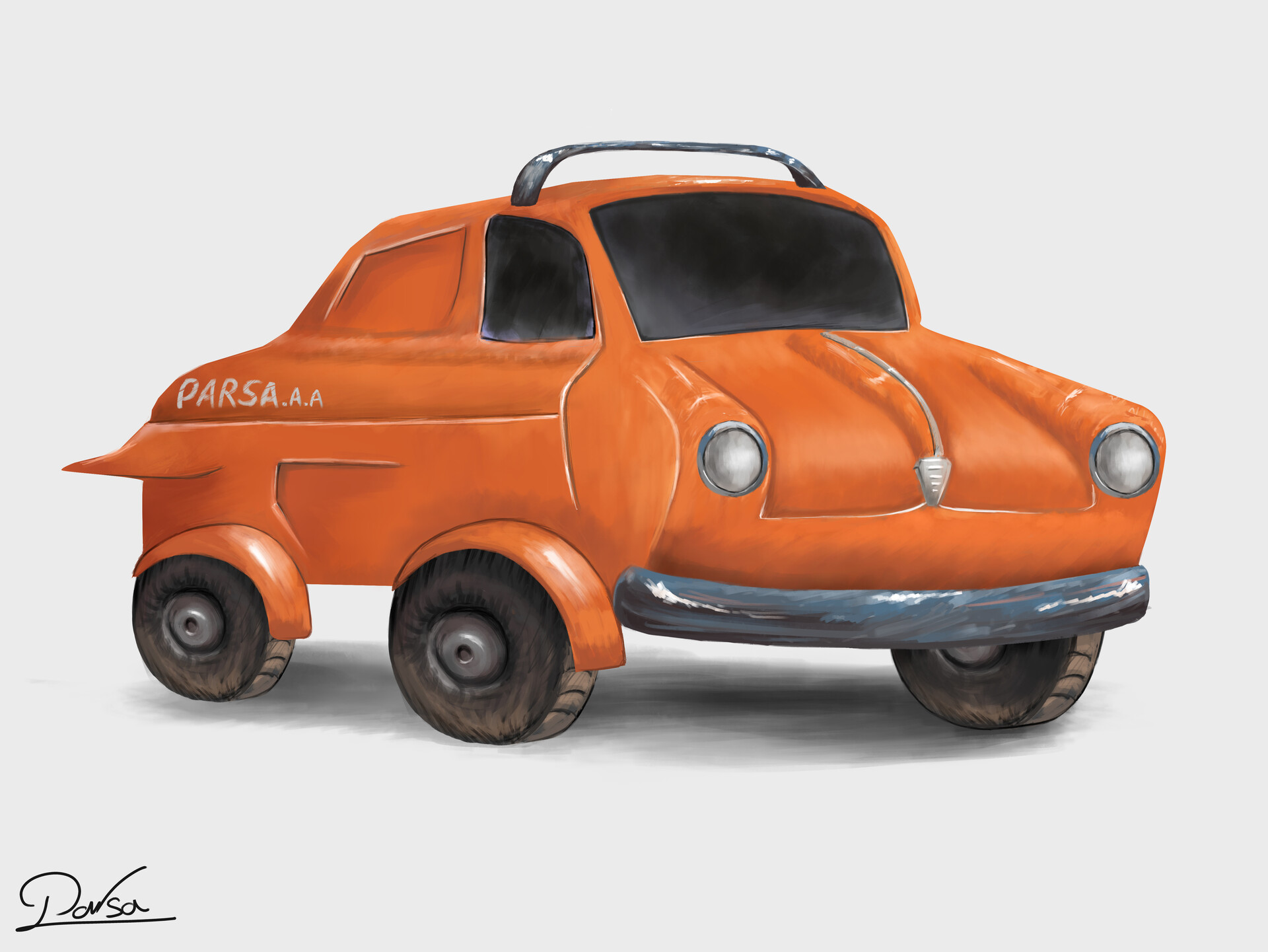 ArtStation - Volkswagen car