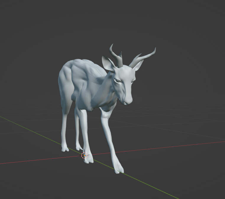 Spectral Pastels - Stag In The Sunlight