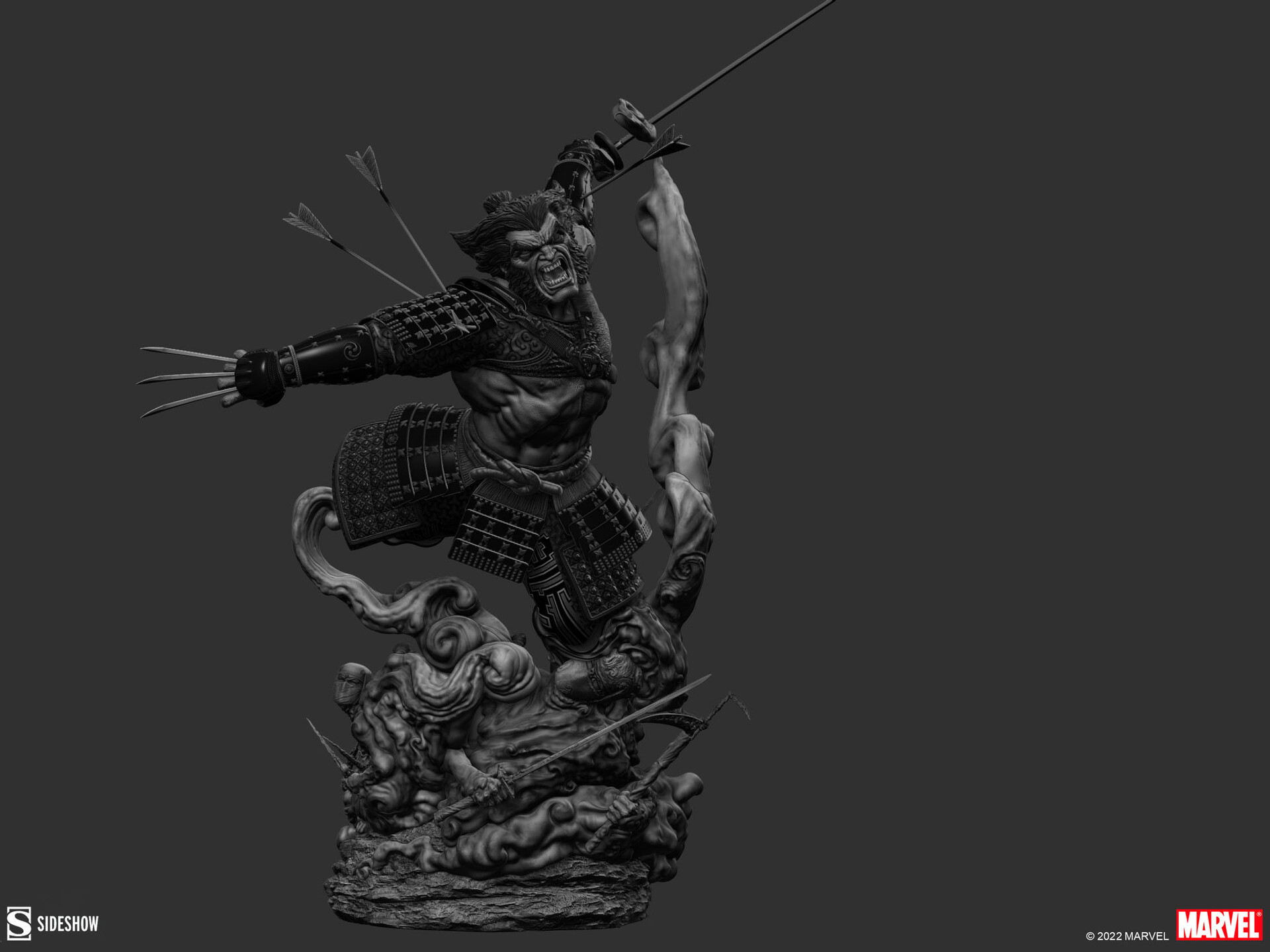 martin canale - WOLVERINE RONIN PREMIUM FORMAT BY SIDESHOW COLLECTIBLES.