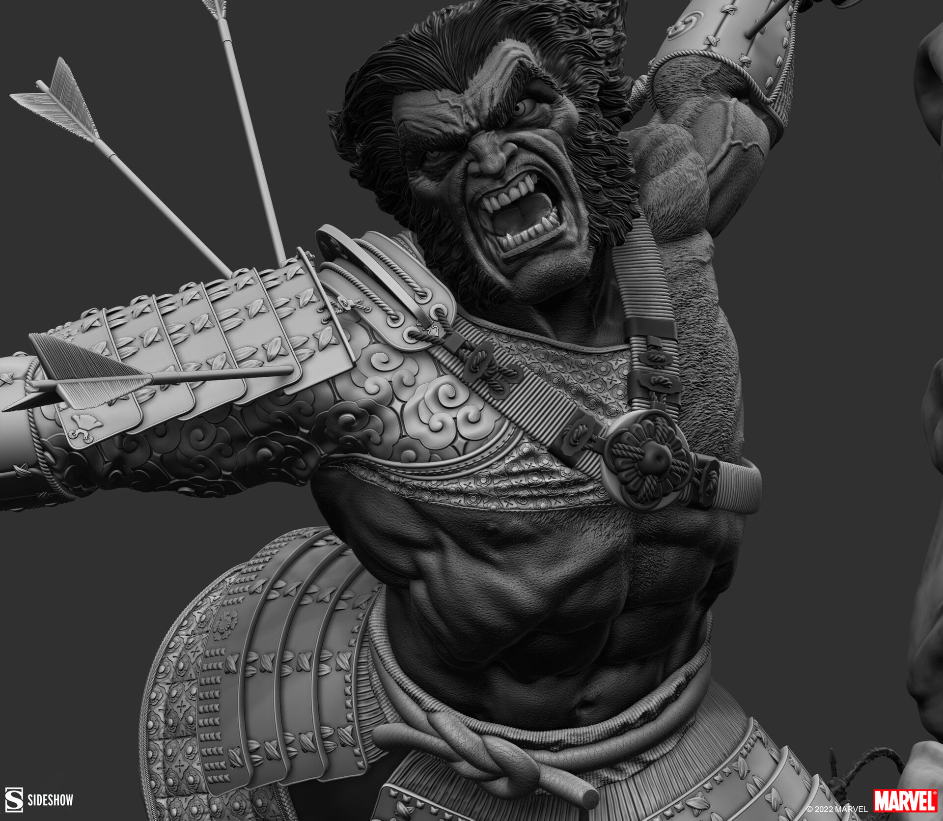 martin canale - WOLVERINE RONIN PREMIUM FORMAT BY SIDESHOW COLLECTIBLES.