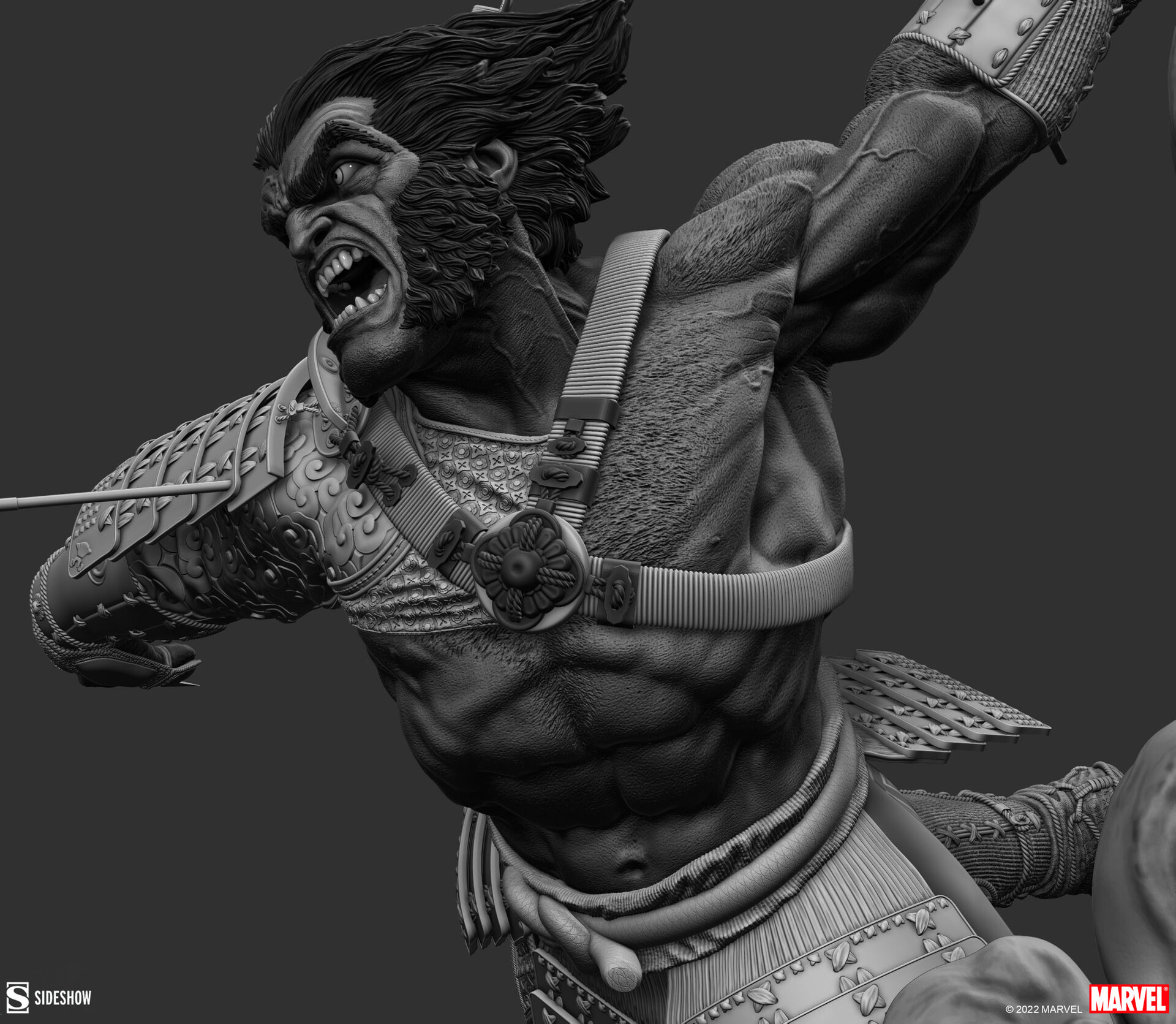 martin canale - WOLVERINE RONIN PREMIUM FORMAT BY SIDESHOW COLLECTIBLES.