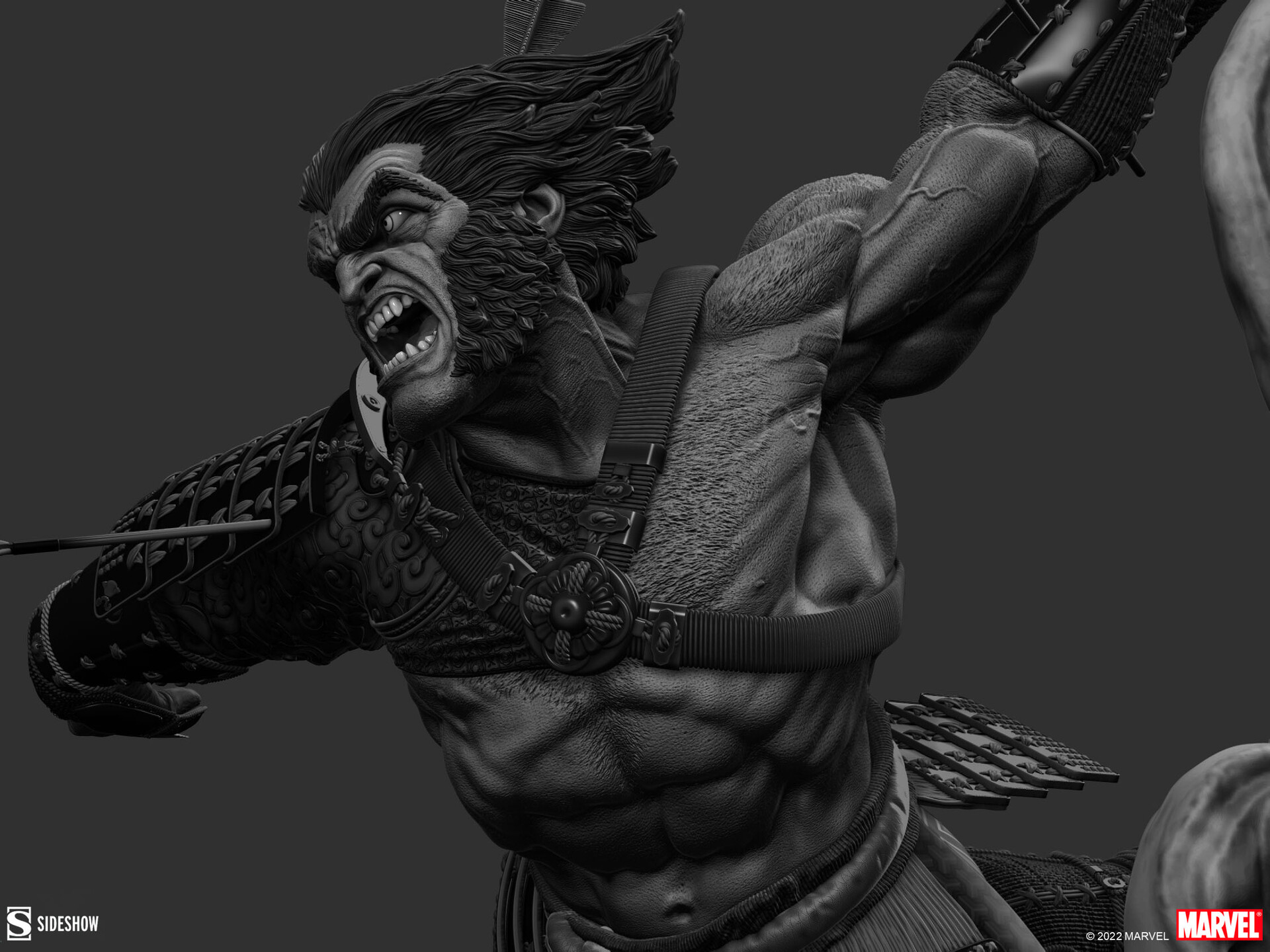 martin canale - WOLVERINE RONIN PREMIUM FORMAT BY SIDESHOW COLLECTIBLES.