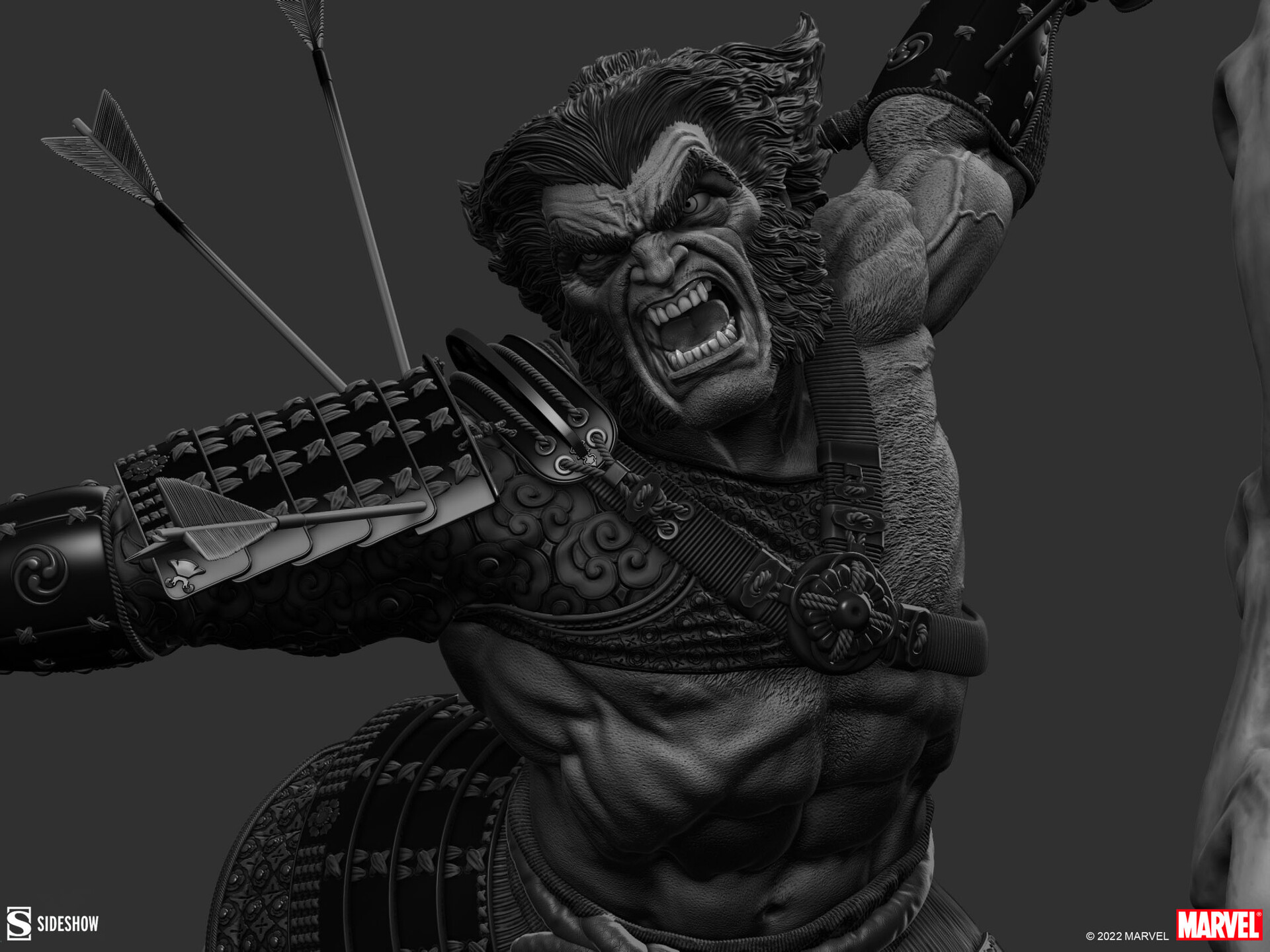 martin canale - WOLVERINE RONIN PREMIUM FORMAT BY SIDESHOW COLLECTIBLES.