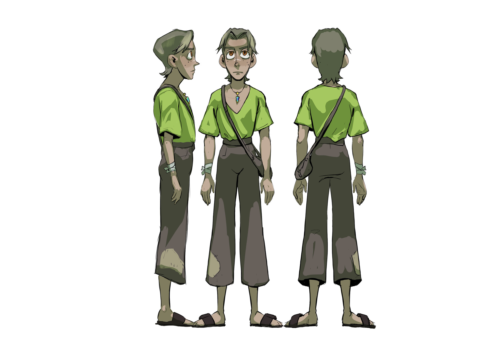 ArtStation - "Deep Light" by Frances Hardinge / Hark character design