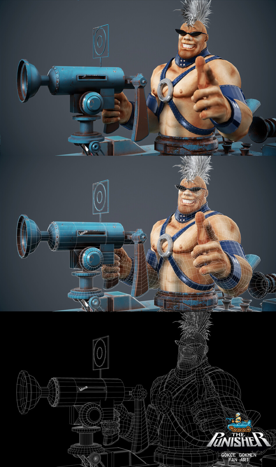 Gokce GOKMEN - "Bone Breaker" (The Punisher arcade game Stage 2 boss)