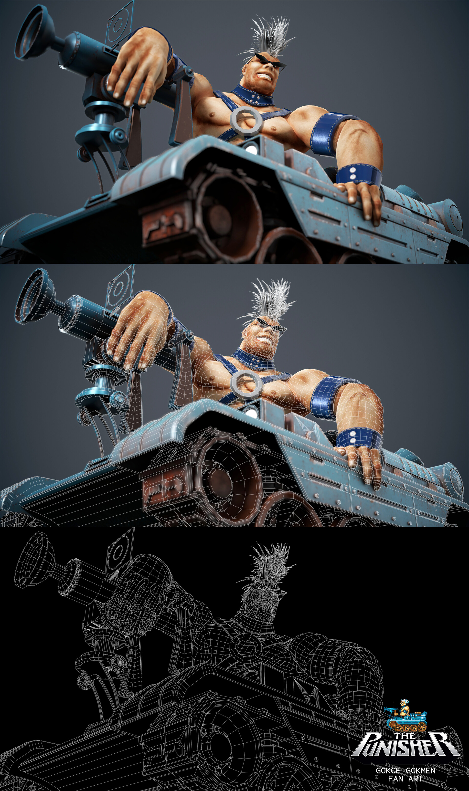 Gokce GOKMEN - "Bone Breaker" (The Punisher arcade game Stage 2 boss)