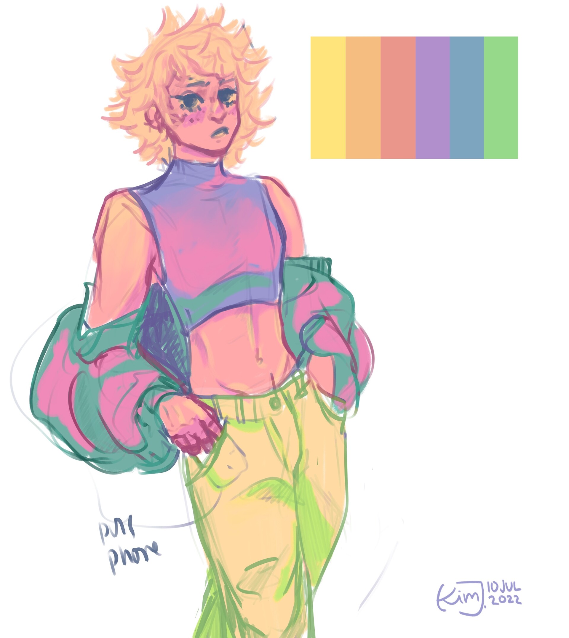 ArtStation - tweek pastel palette