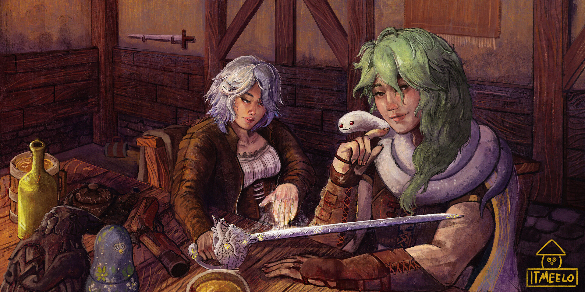 ArtStation - Tavern Scene