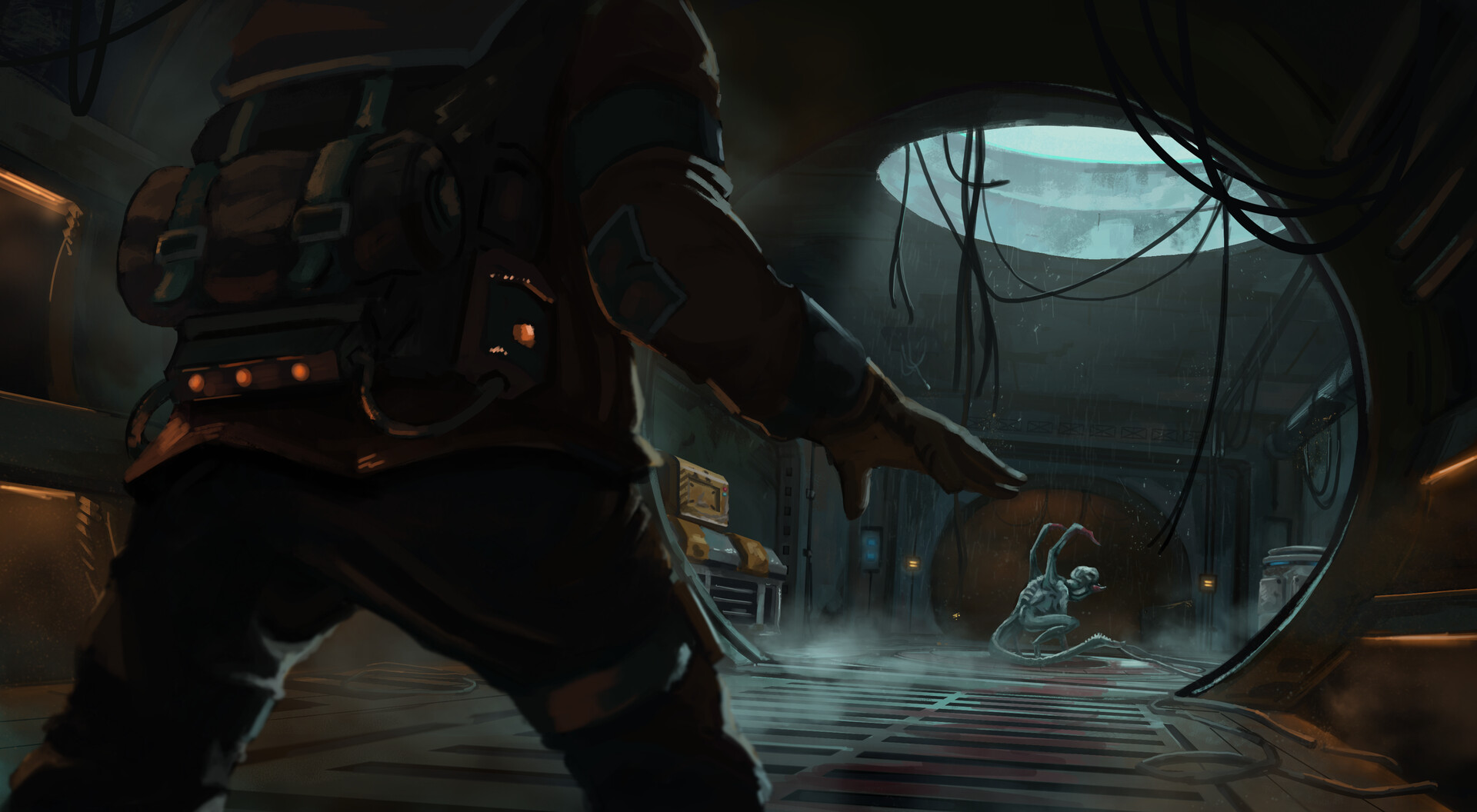 ArtStation - The first encounter