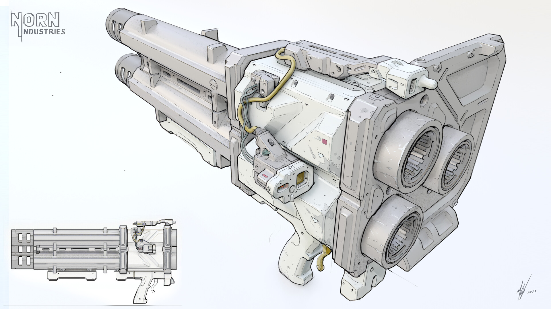 Michal Kus - Norn Industries - Weapon Concepts