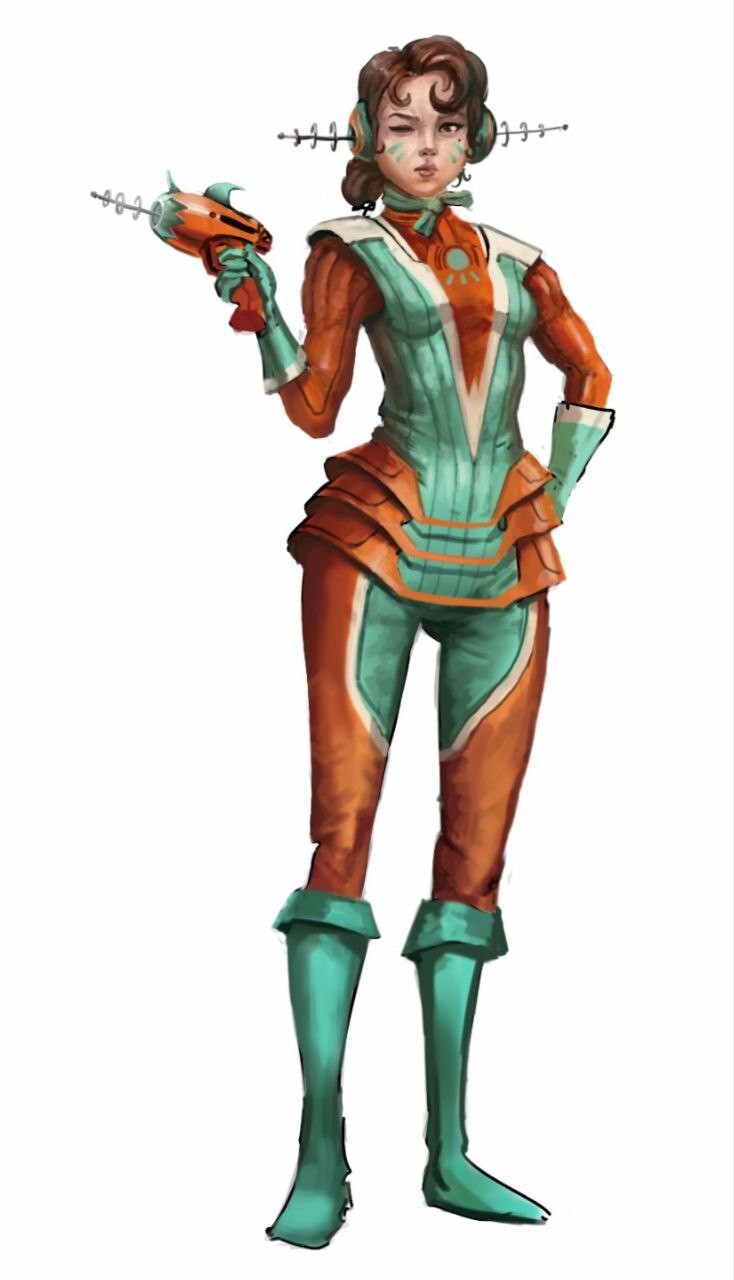 ArtStation - DVA Skin Concept