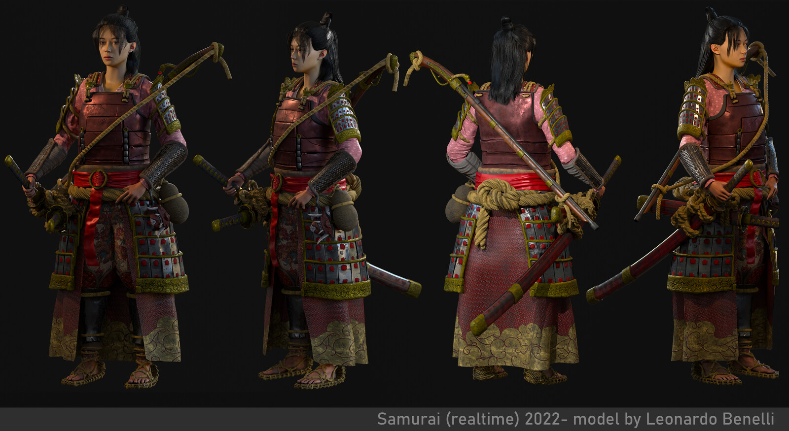 Leonardo Benelli - Samurai Yuriko (Realtime Character)