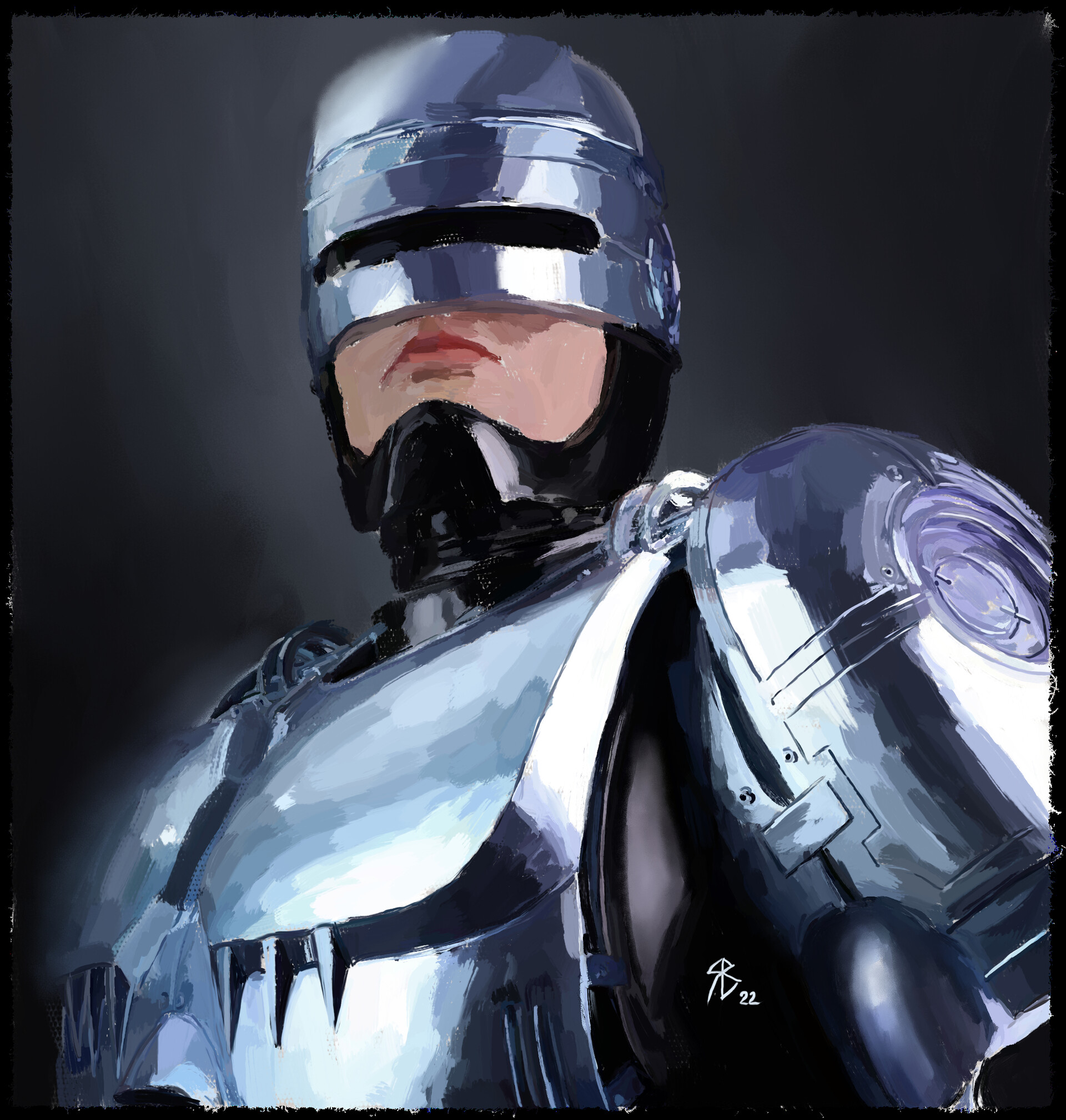 ArtStation - Robocop study.