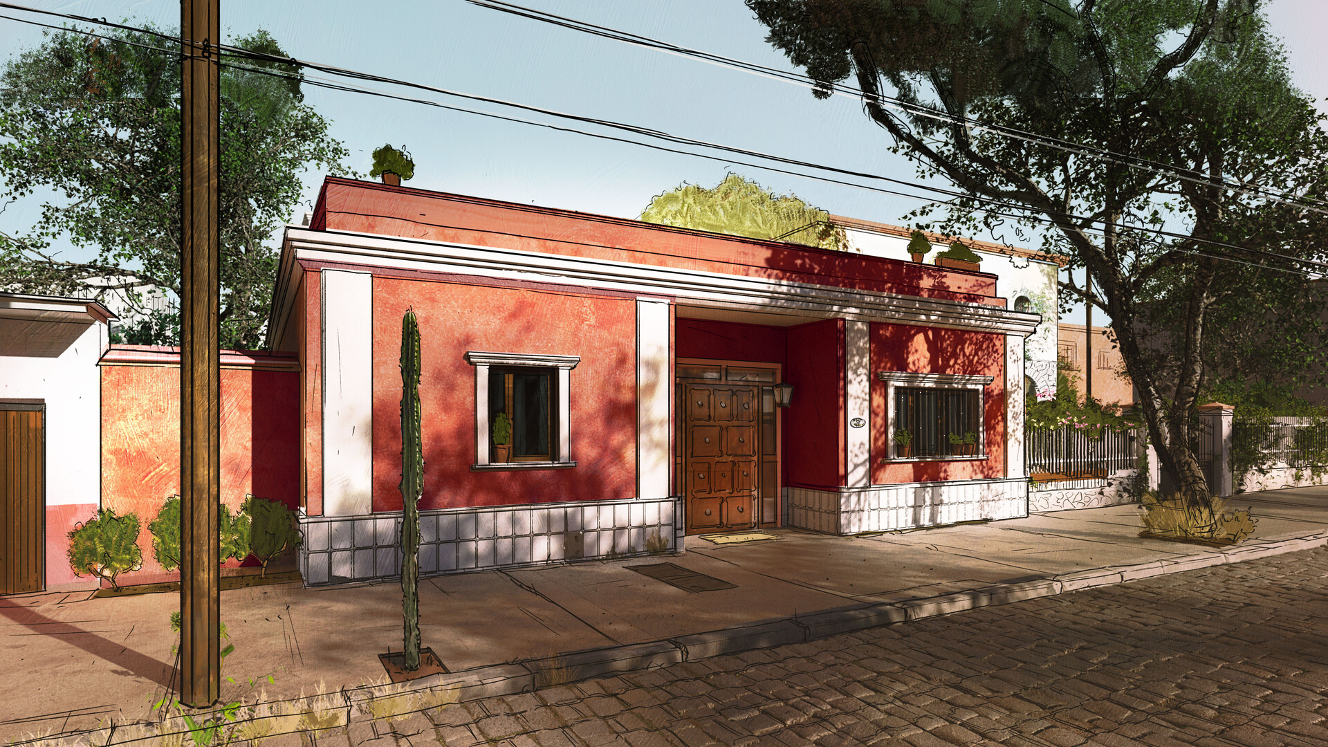 ArtStation - Undone / Abuelita house