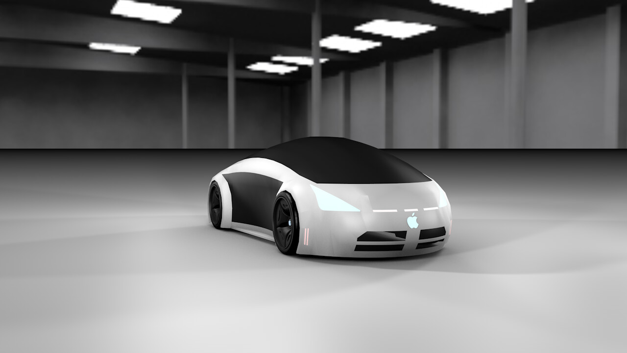 ArtStation - APPLE CAR