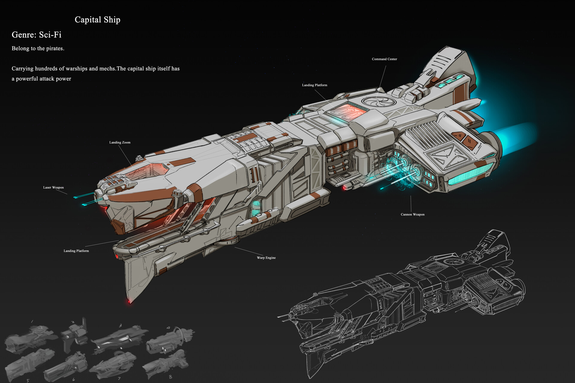 ArtStation - Spaceship