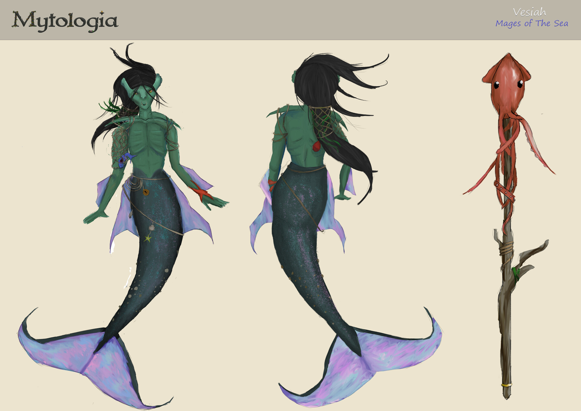 ArtStation - Mages of The Sea Concept