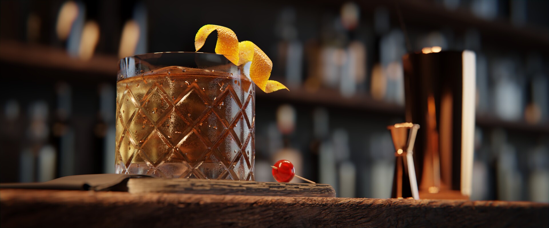 ArtStation - Old Fashioned - Product Render