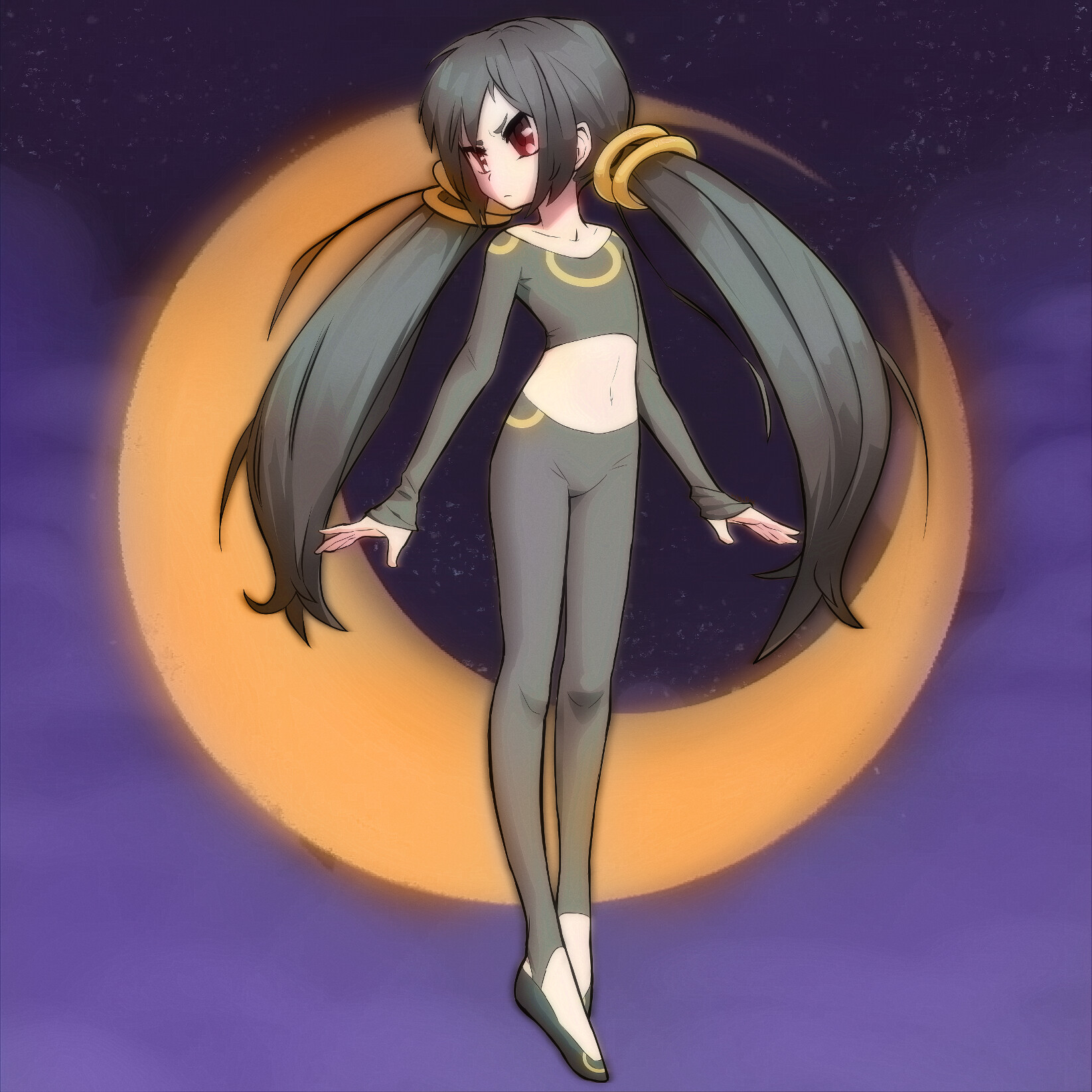 ArtStation - Umbreon as anime girl