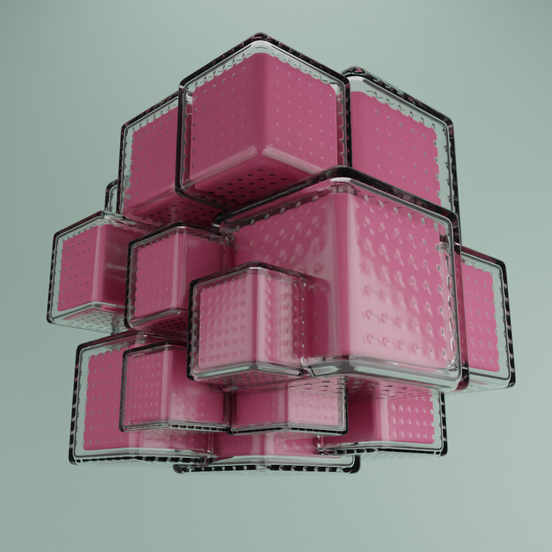 ArtStation - Abstract cubes
