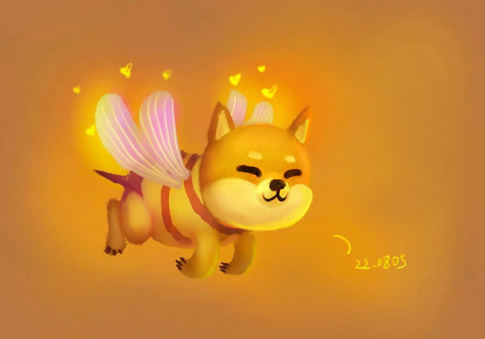 ArtStation - dog+bee
