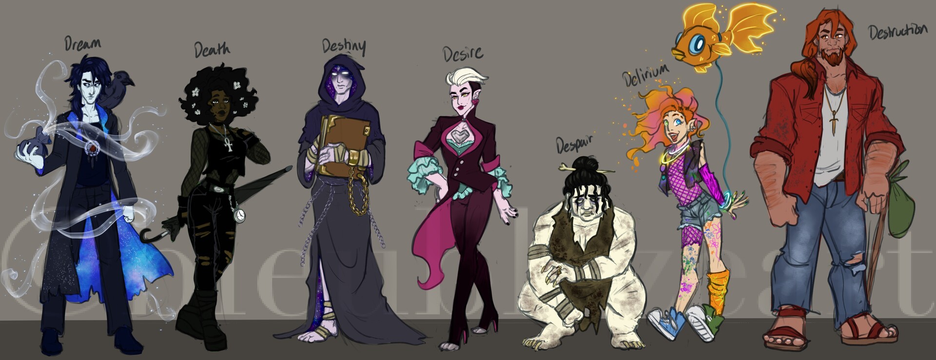 ArtStation - The Endless: Fan Art Designs