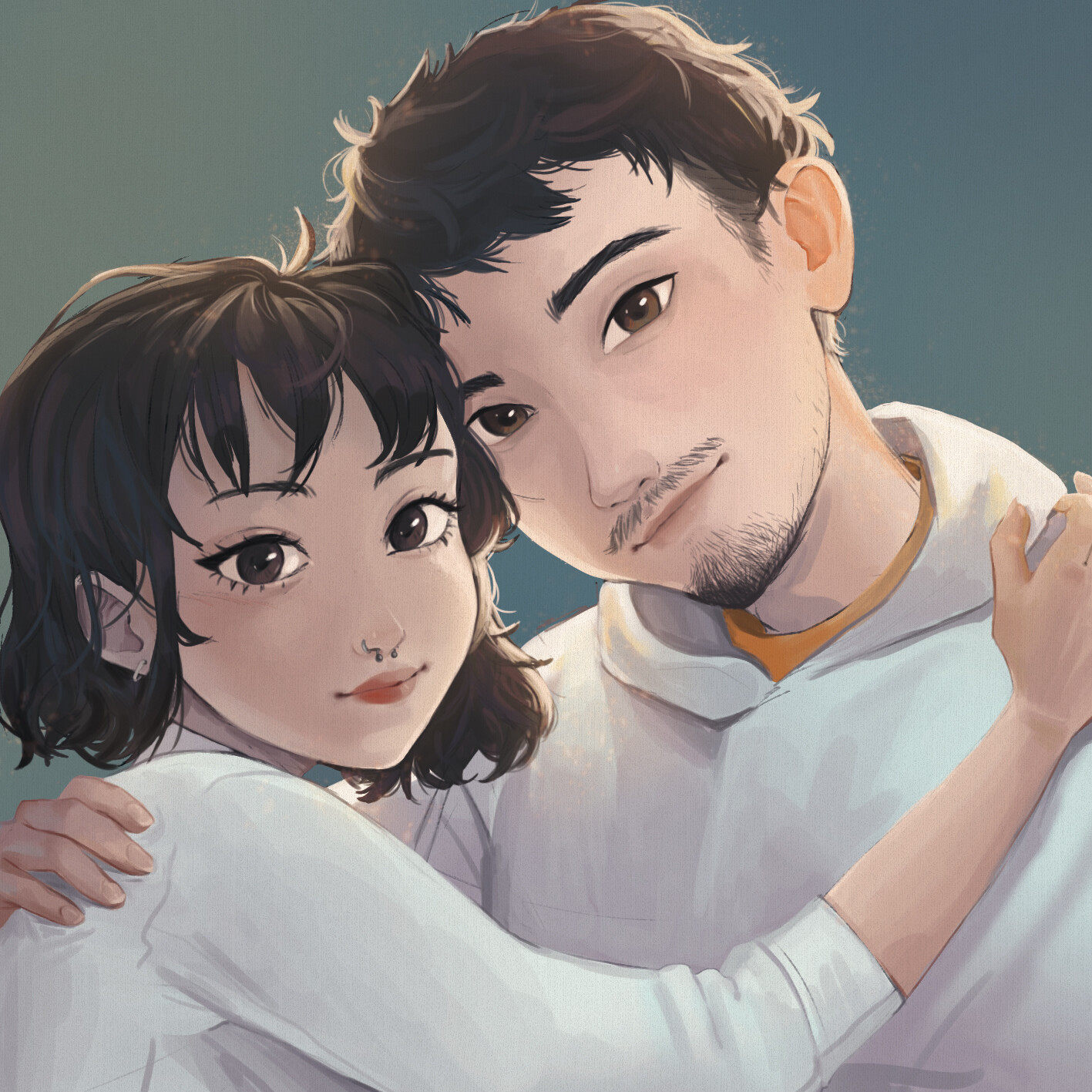 ArtStation - Couple Portrait