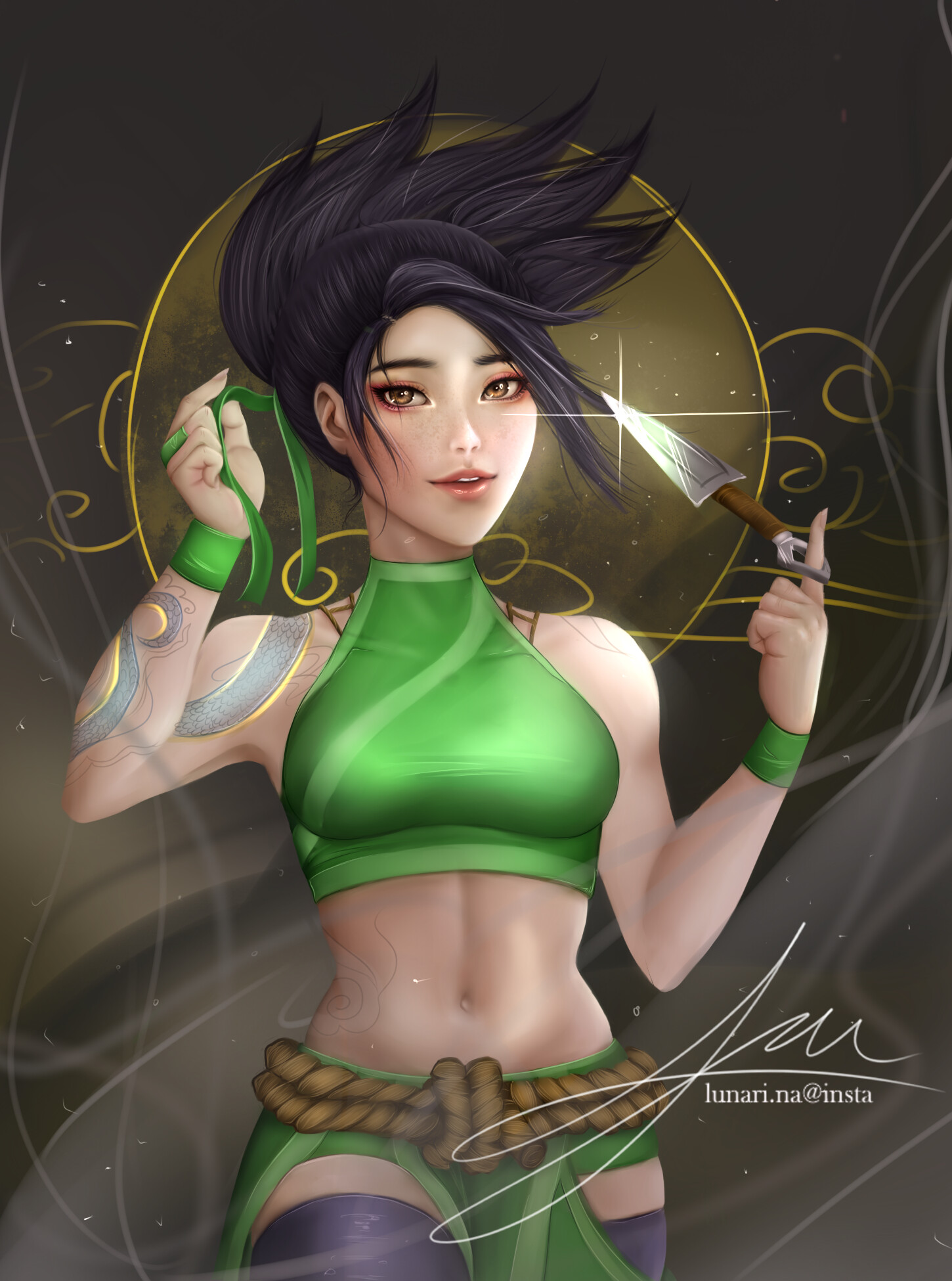 ArtStation - Akali