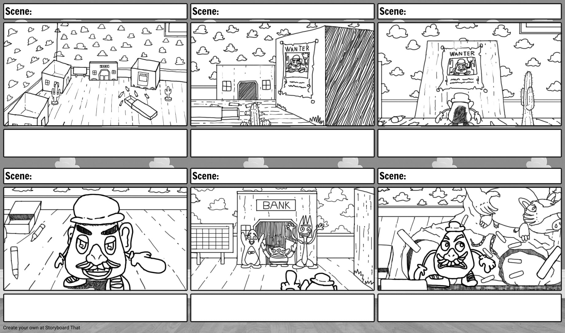 ArtStation - Toy Storyboard.