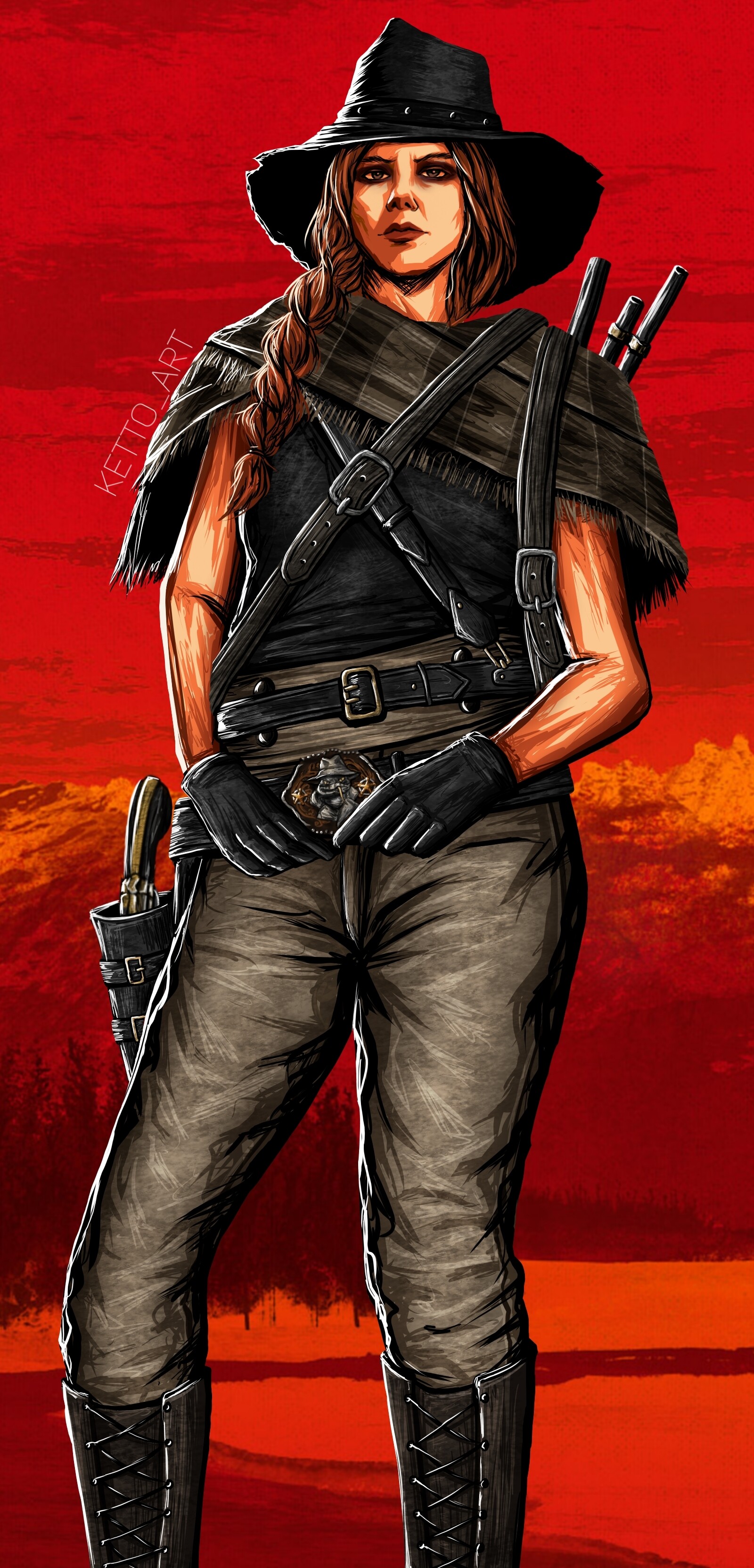 ArtStation Red Dead Redemption Character Fanart | 6b.u5ch.com