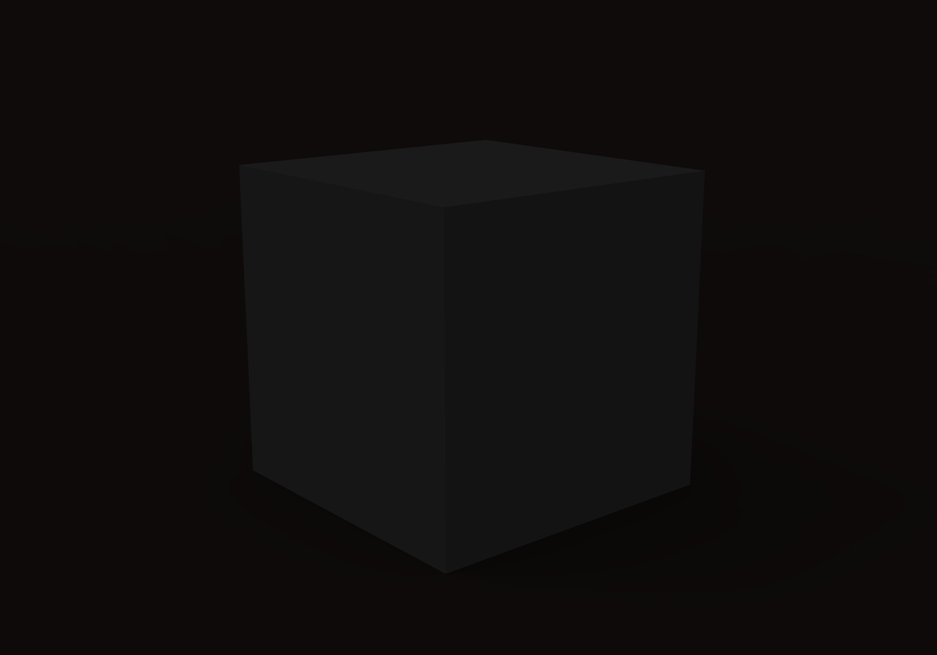 ArtStation - black cube