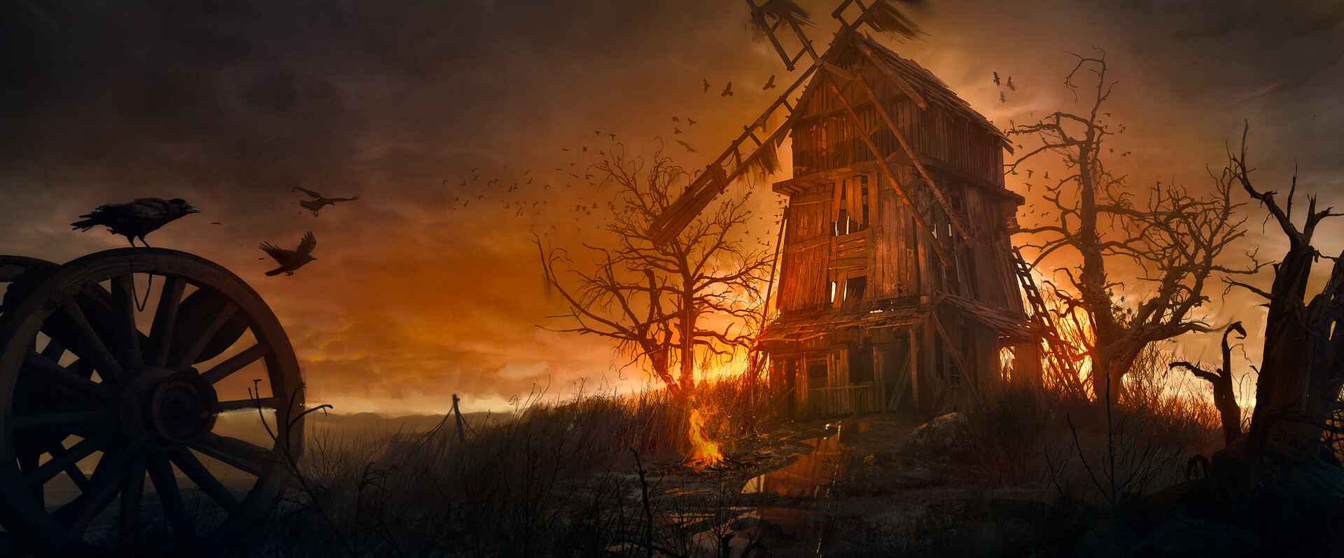 ArtStation - Creepy Mill