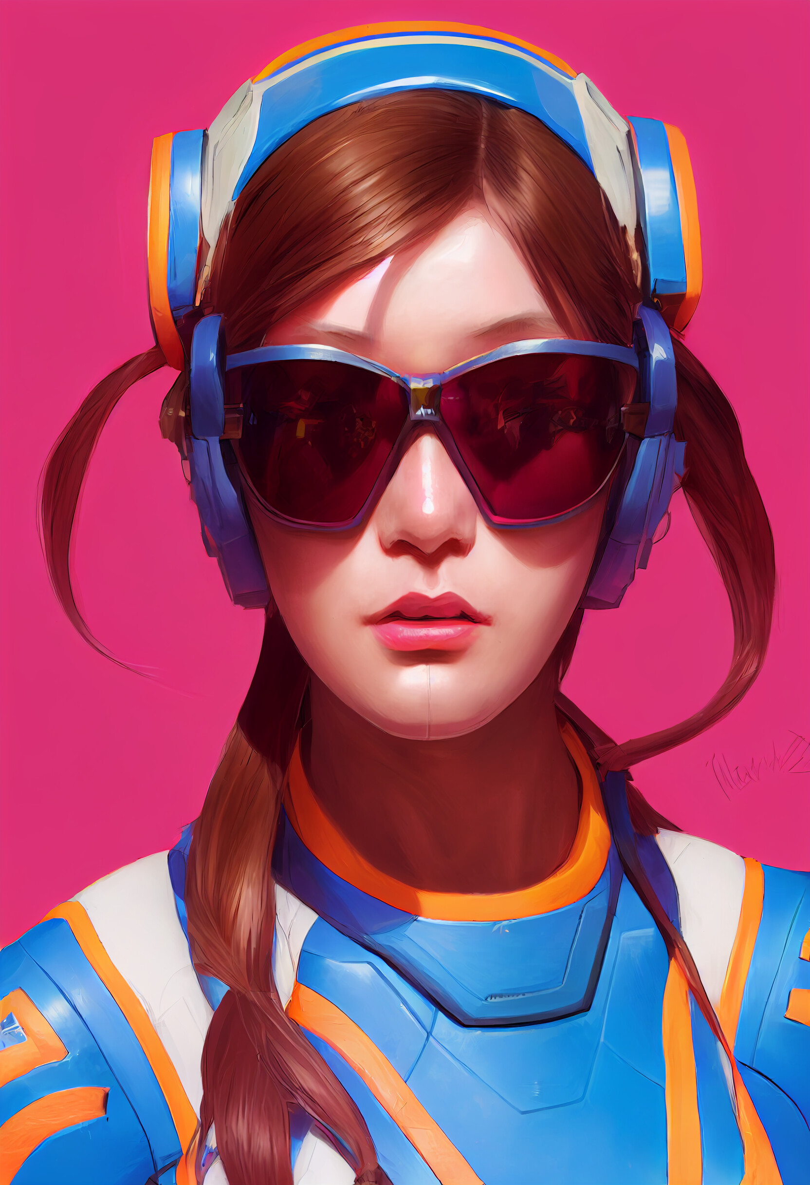 ArtStation - Slipstream Dva - Generated portrait
