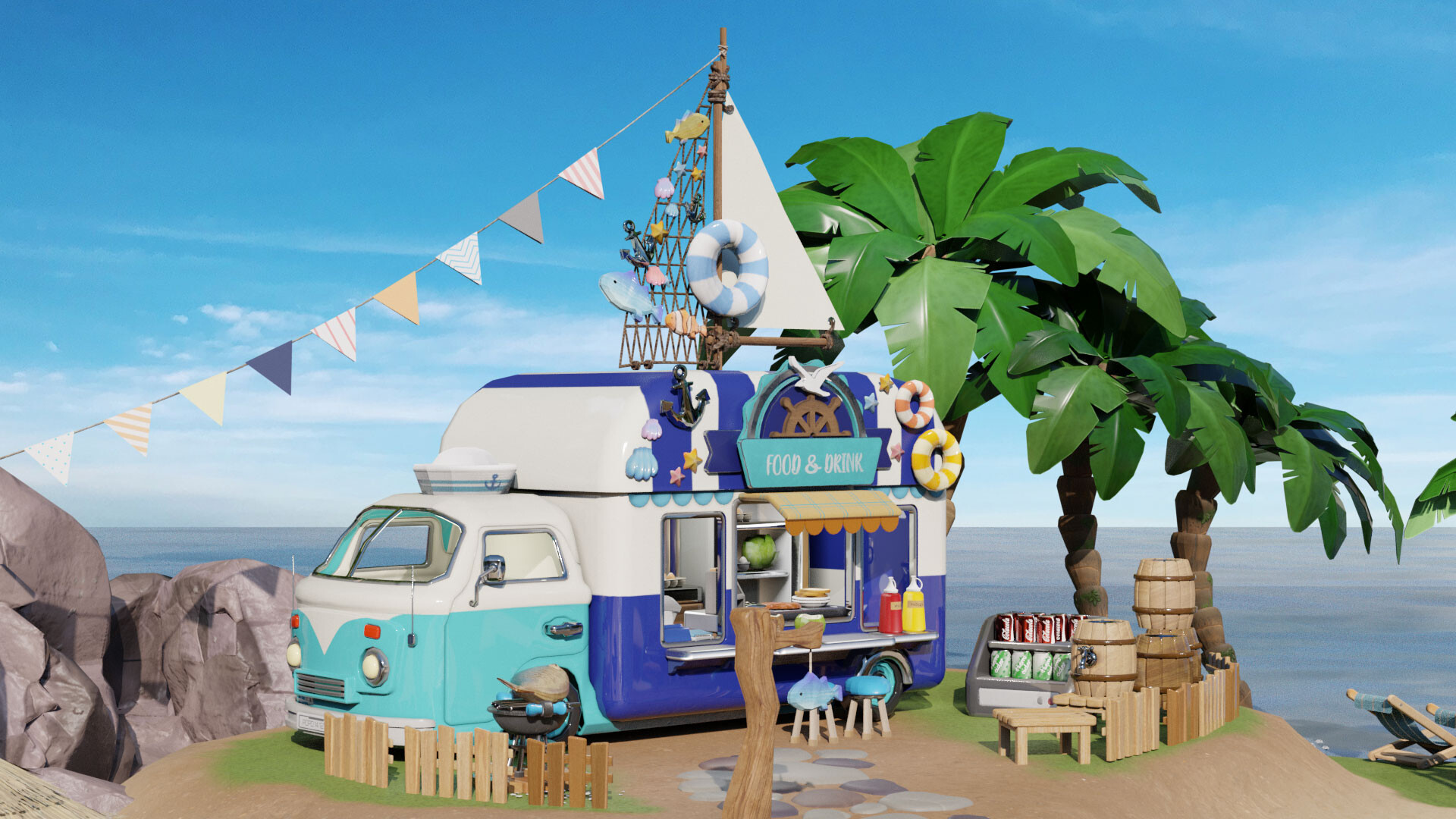 ArtStation - Popo's Dream - Island