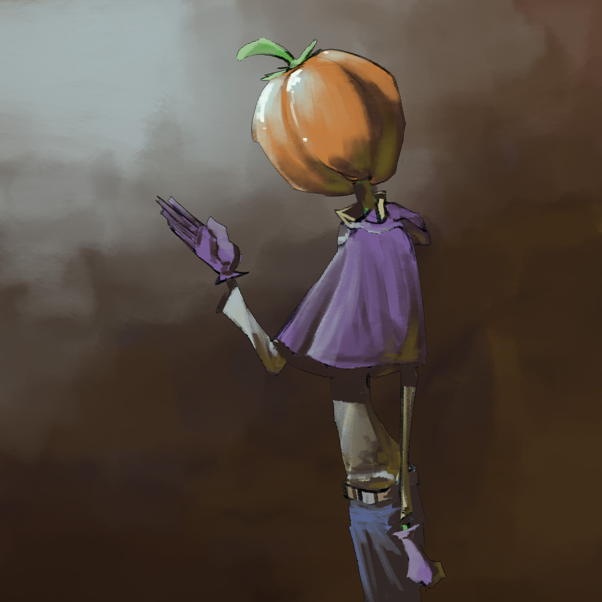 ArtStation - pumpkin guy