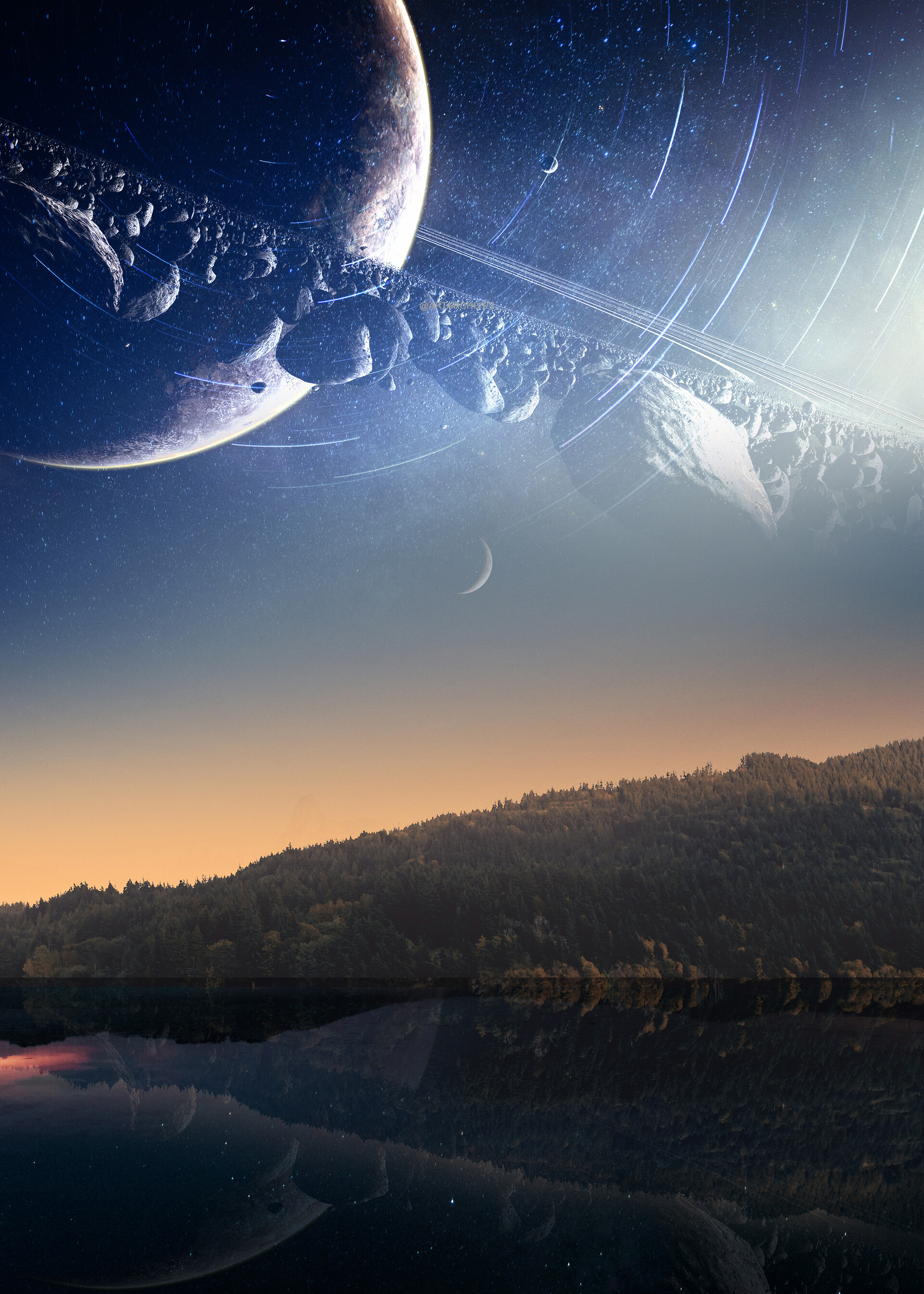 ArtStation - Water Reflections