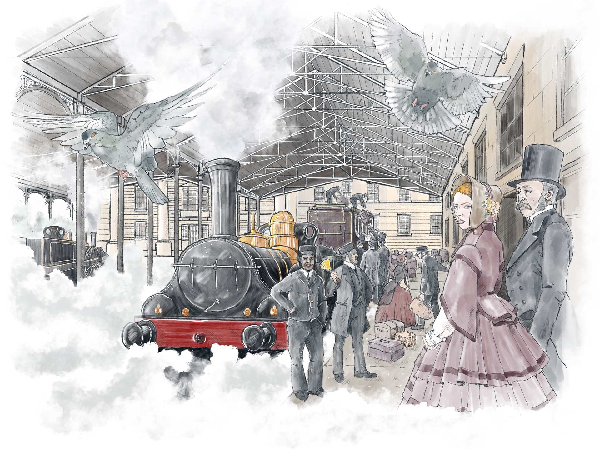 Wessex Archaeology - Curzon Street Station, Birmingham, 1850