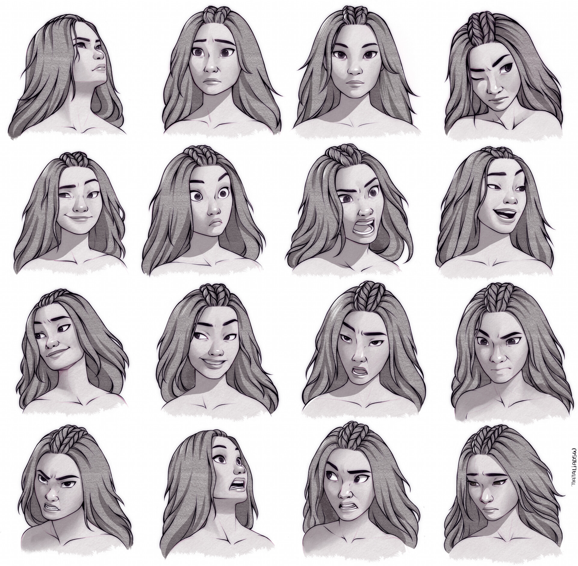 ArtStation - Raya study