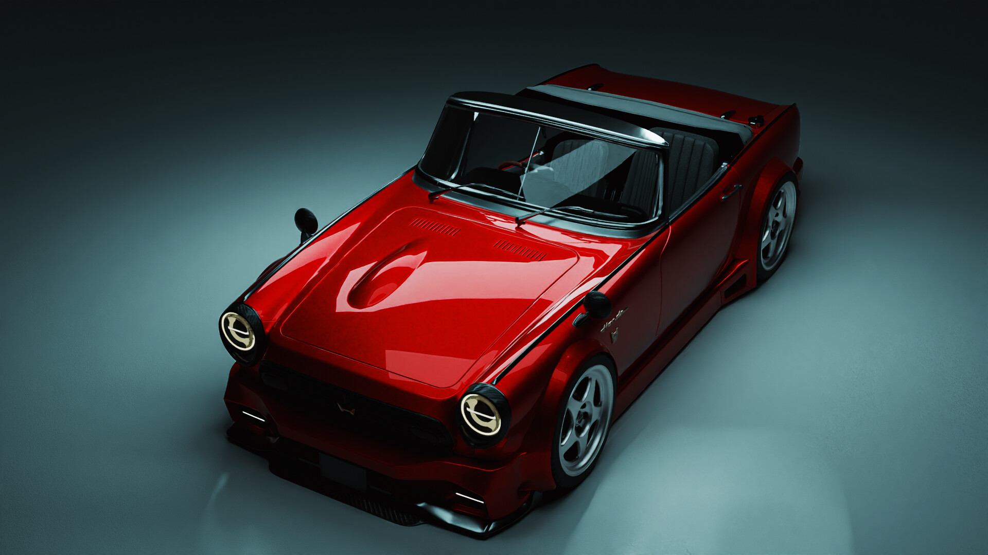 ArtStation - Honda S800 Widebody