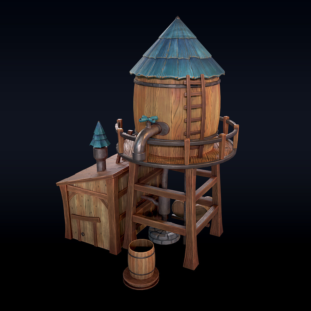 ArtStation - Pump house