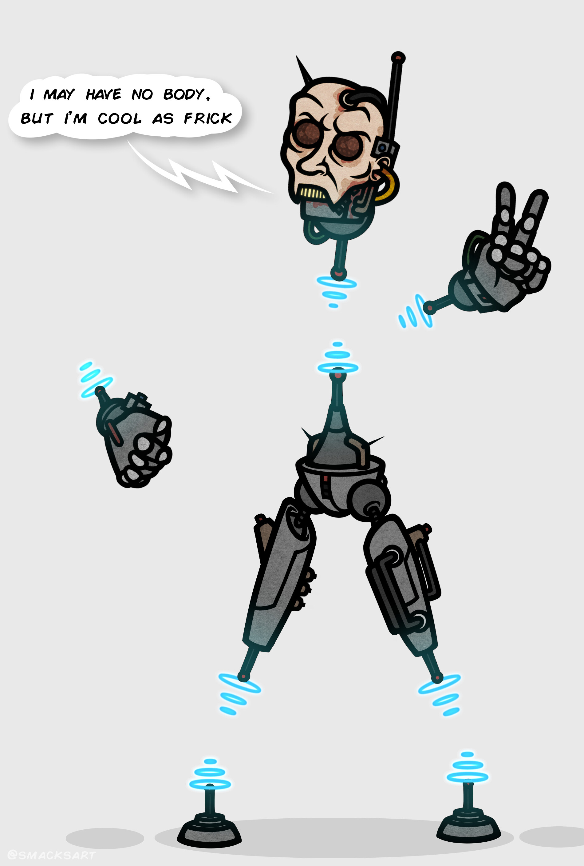 ArtStation - Flesh Machines - Assistant N0-B02Y