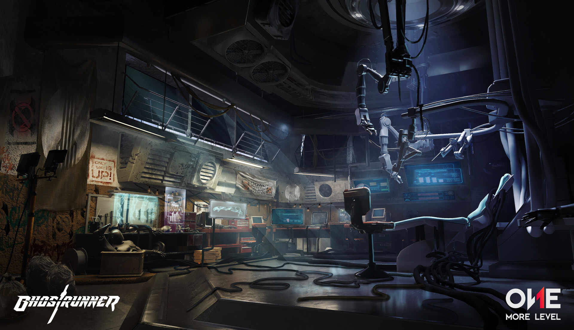 ArtStation - Ghostrunner: Project Hel