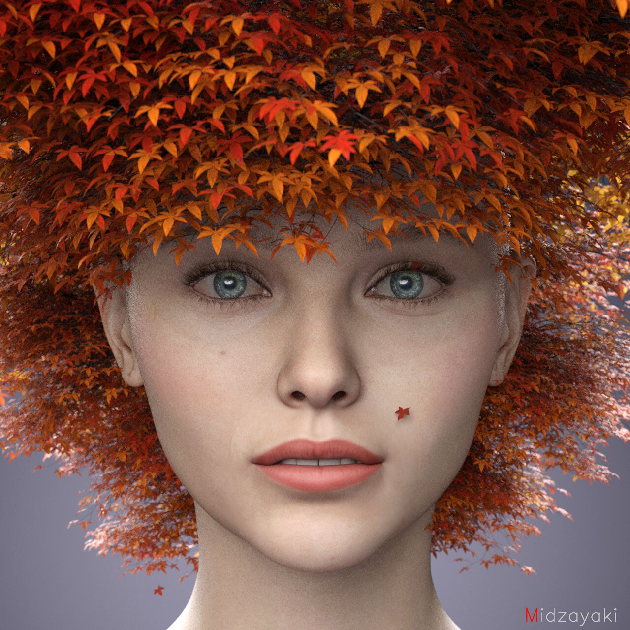 ArtStation - Autumn Portrait for Annie