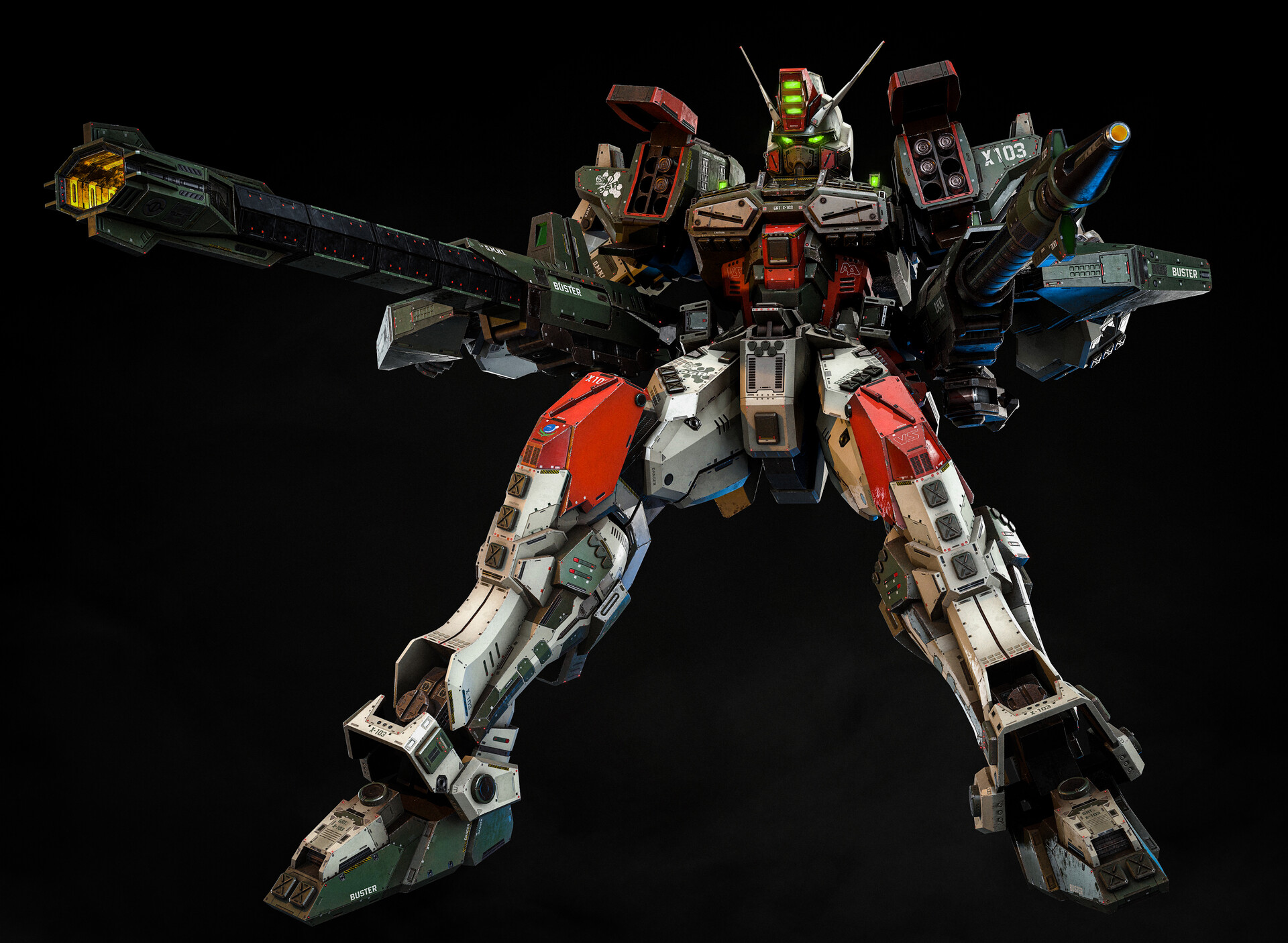 Dave Lynham - GAT-X103 Buster Gundam