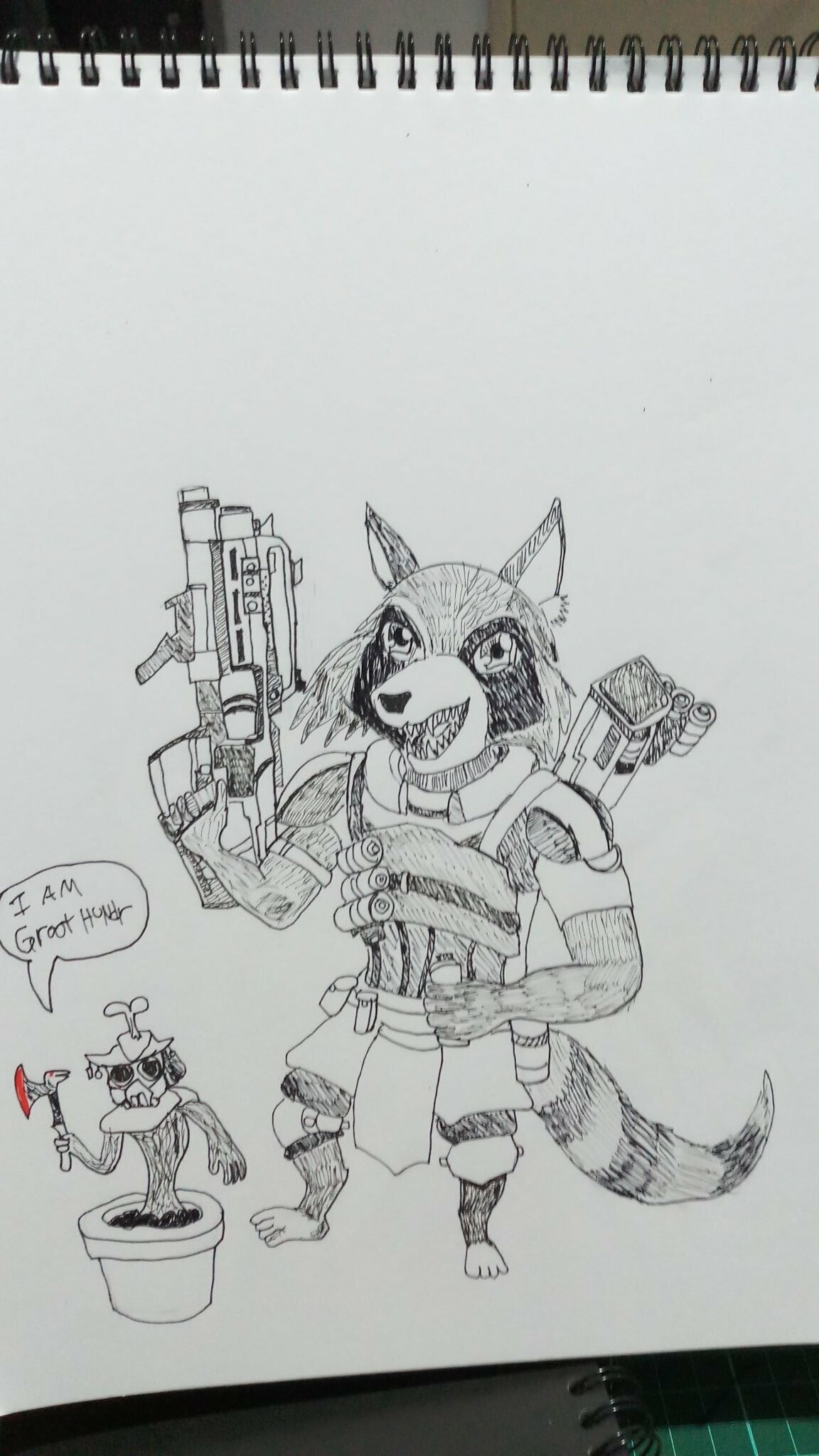 ArtStation - Inktober 2021 (Rocket)