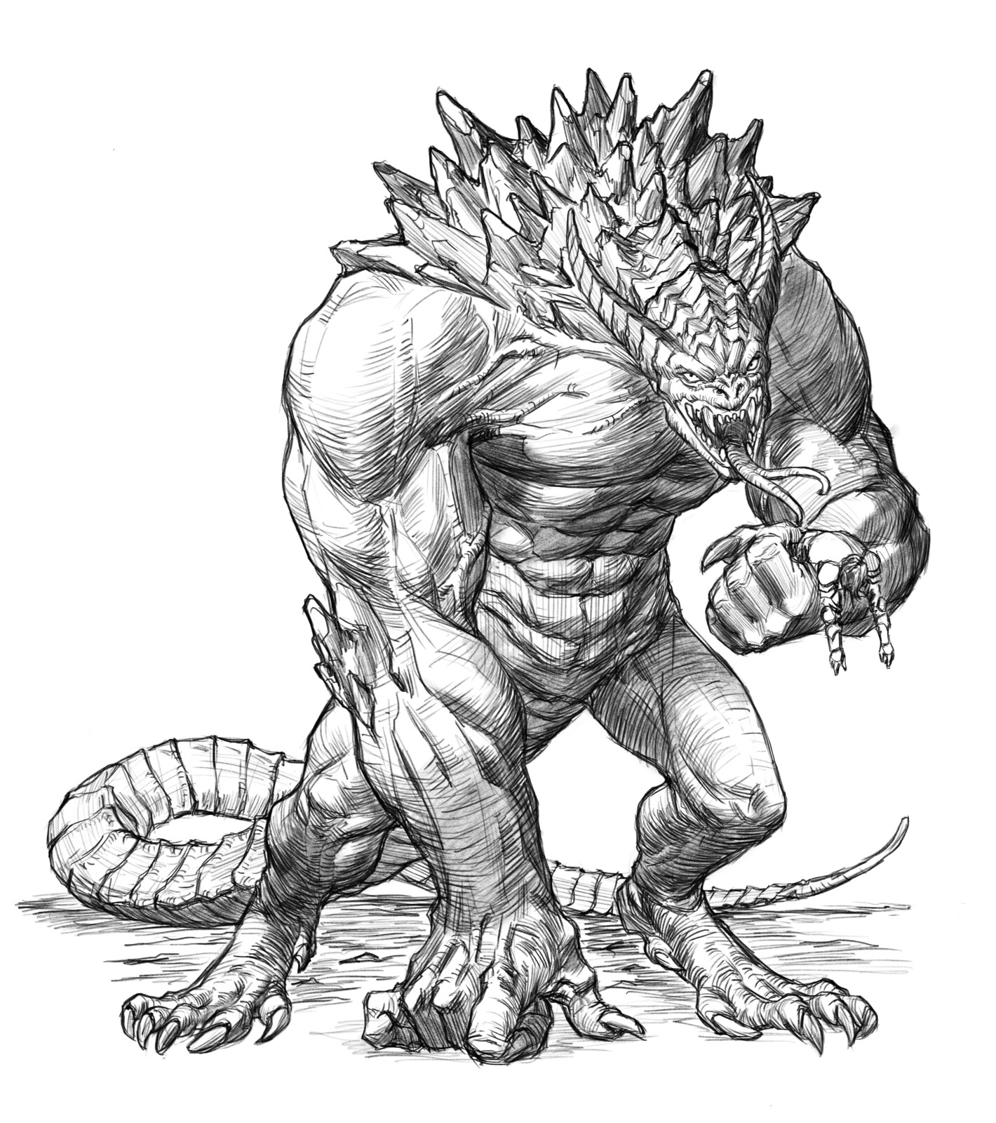 Raphael Lucchini - Interior art for "Darkblade Savior" book by Andy ...